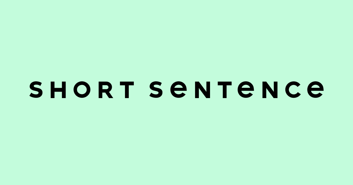 All Products | Short Sentence